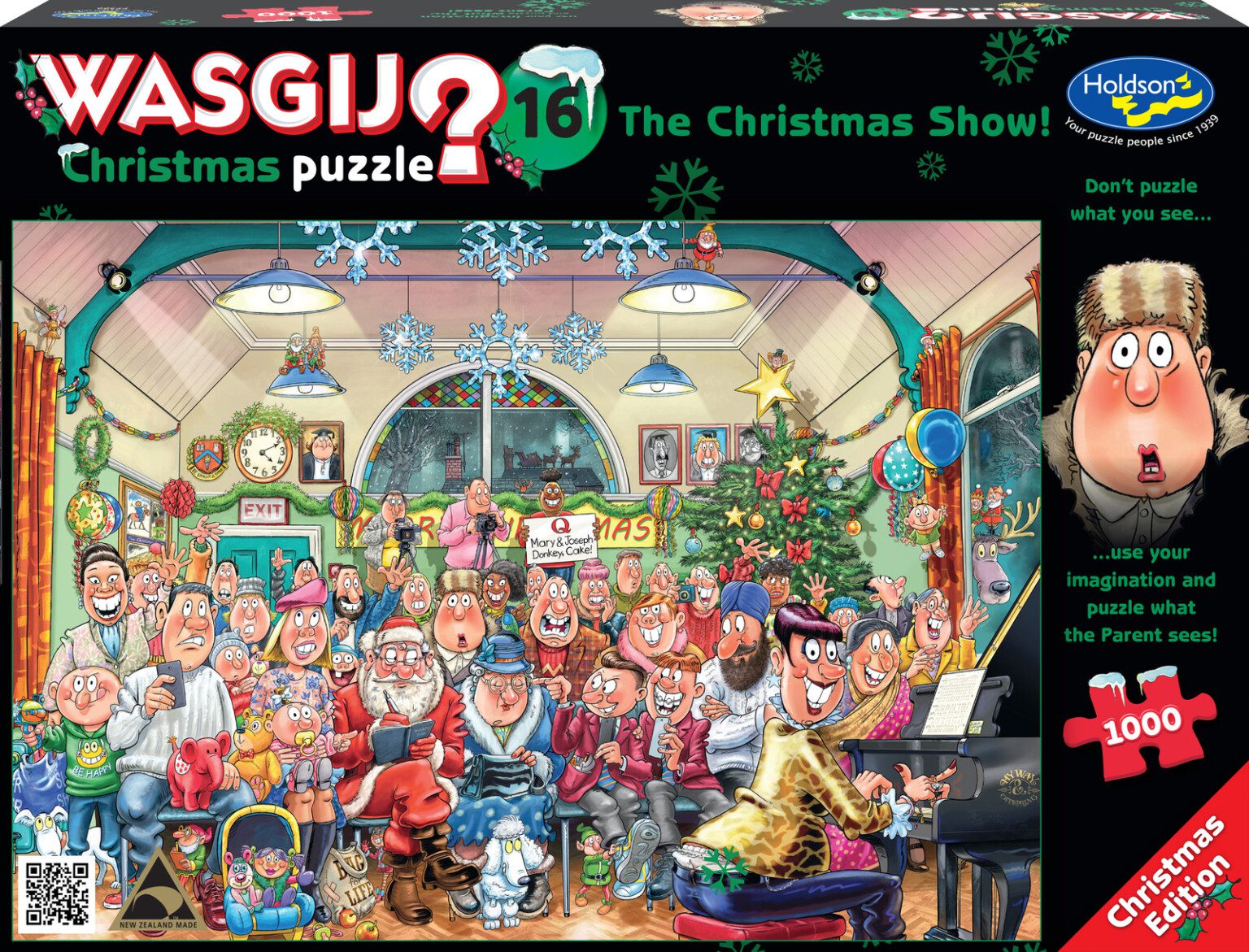 Wasgij - Christmas 16 - The Christmas Show! - 1000pc - Mind Games