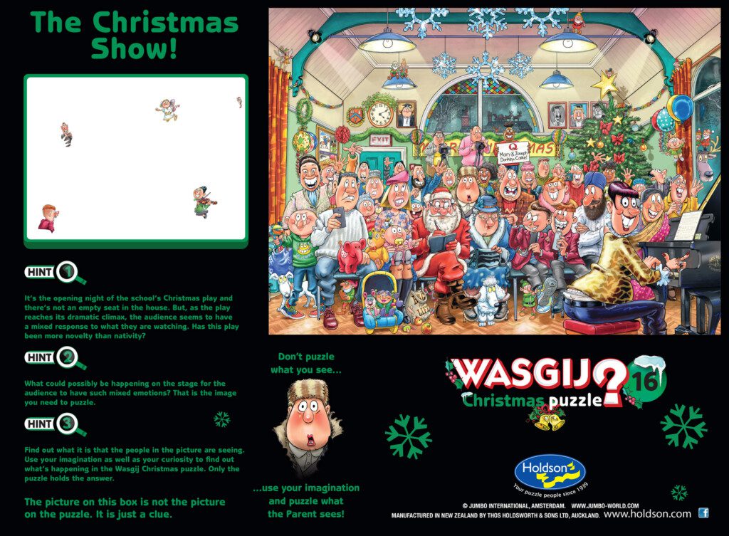 Wasgij - Christmas 16 - The Christmas Show! - 1000pc - Mind Games