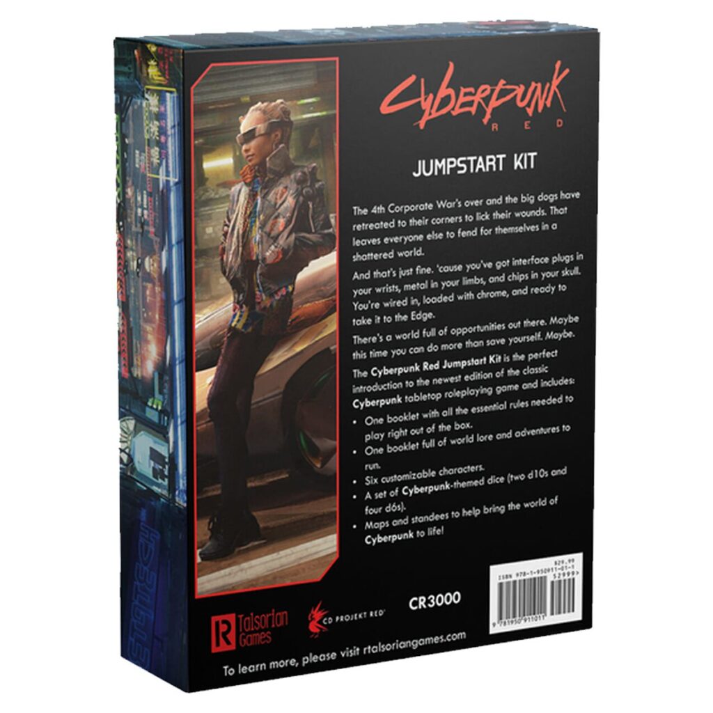 Cyberpunk Red RPG - Jumpstart Kit - Mind Games