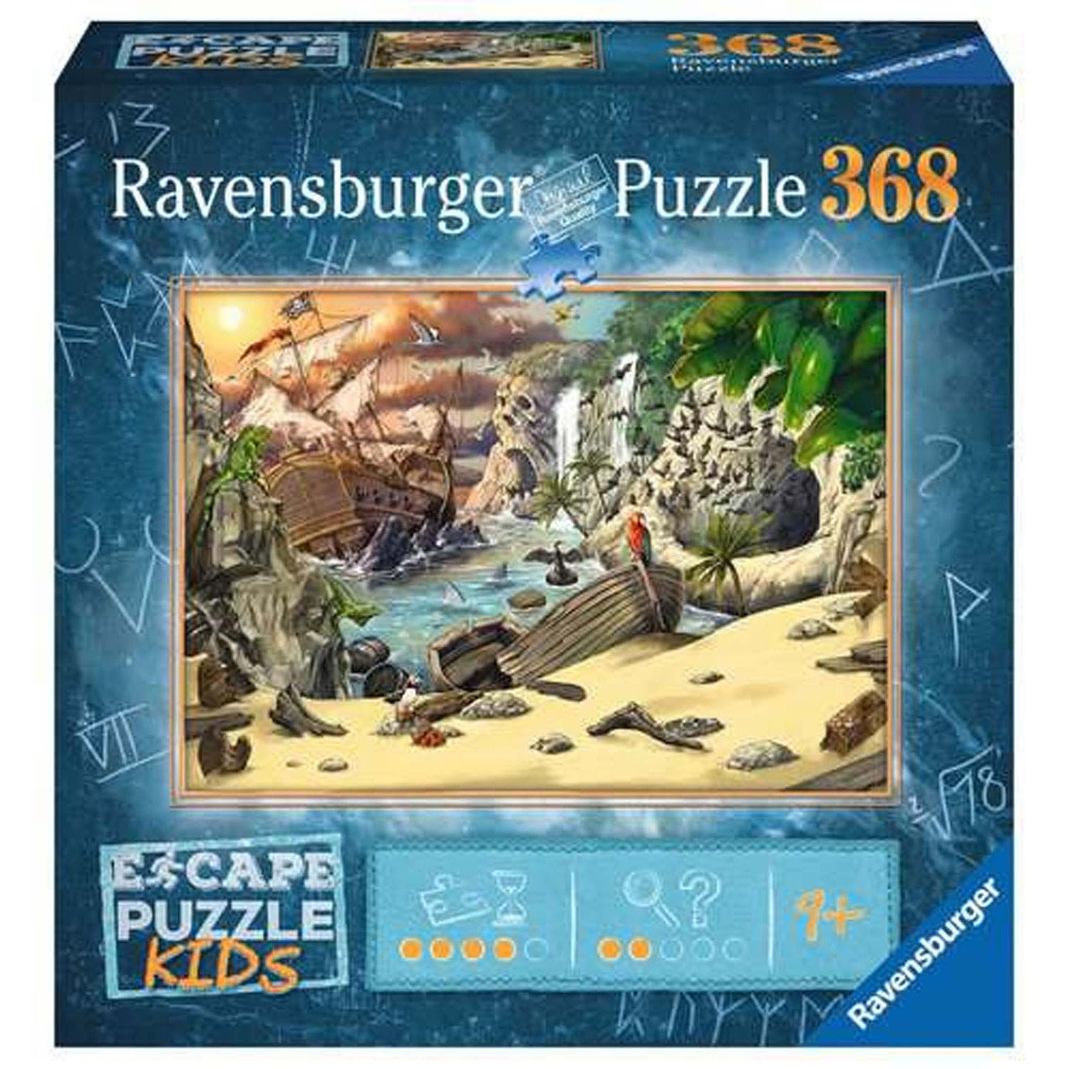 Kids Escape Puzzle - Pirates Peril - 368pc - Mind Games