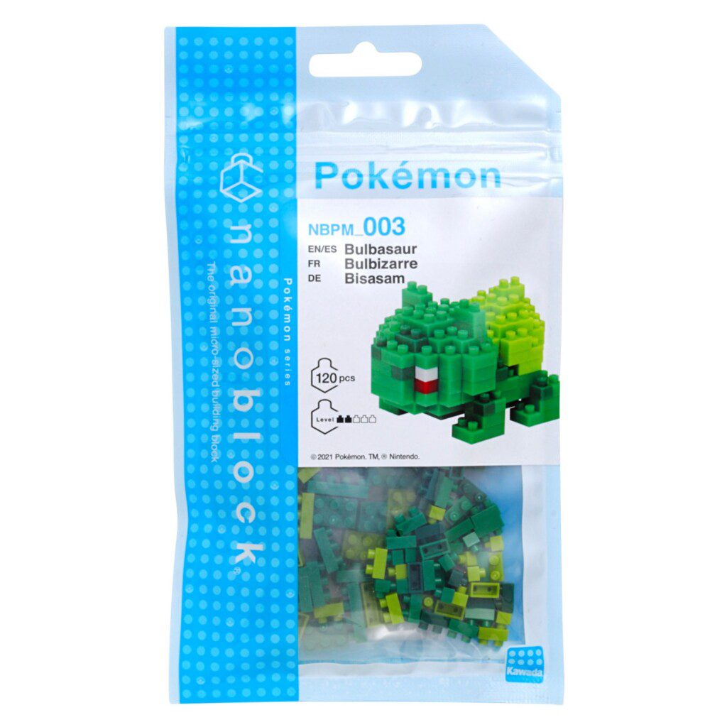 Nanoblock Pokemon Bulbasaur - Mind Games