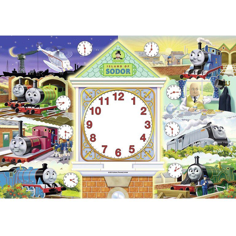 TTTE Thomas & Friends Jigsaw Clock - Mind Games