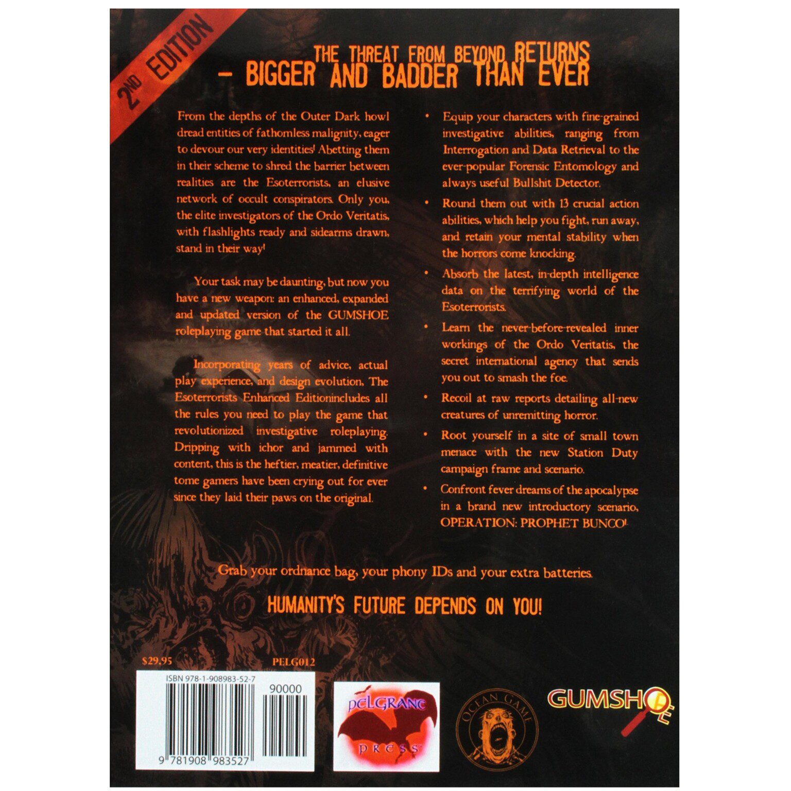 The Esoterrorists RPG - 2nd Edition - Mind Games