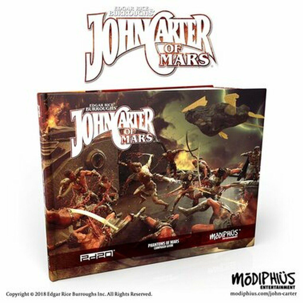 John Carter of Mars RPG - Phantoms of Mars Campaign Book - Mind Games