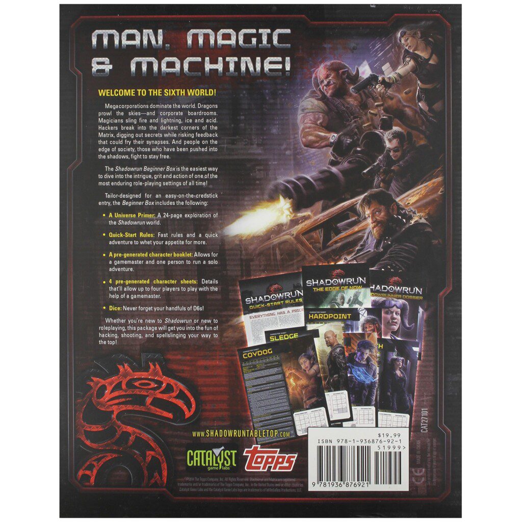 Shadowrun - Beginner Box Set - Mind Games