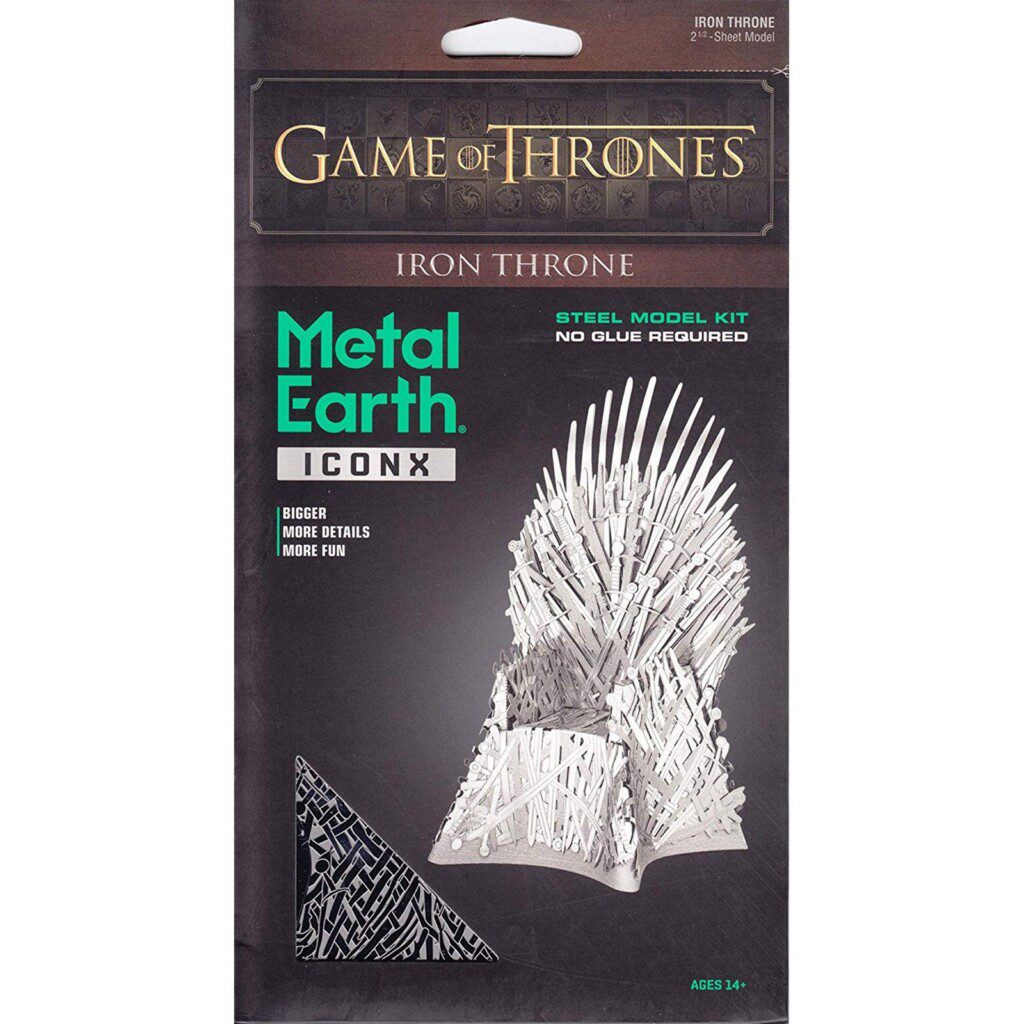 Metal Earth - ICONX - GOT - Iron Throne - Mind Games