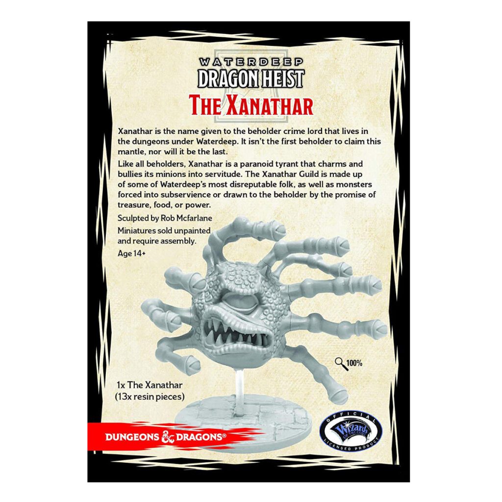 D&D - Collectors Series - The Xanathar - Mind Games