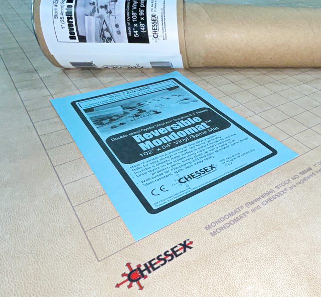 Battlemat (Mondomat) - 54in X 102in (1in Square and Hex Reversible ...