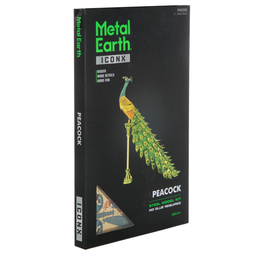 Metal Earth - ICONX - Peacock - Mind Games