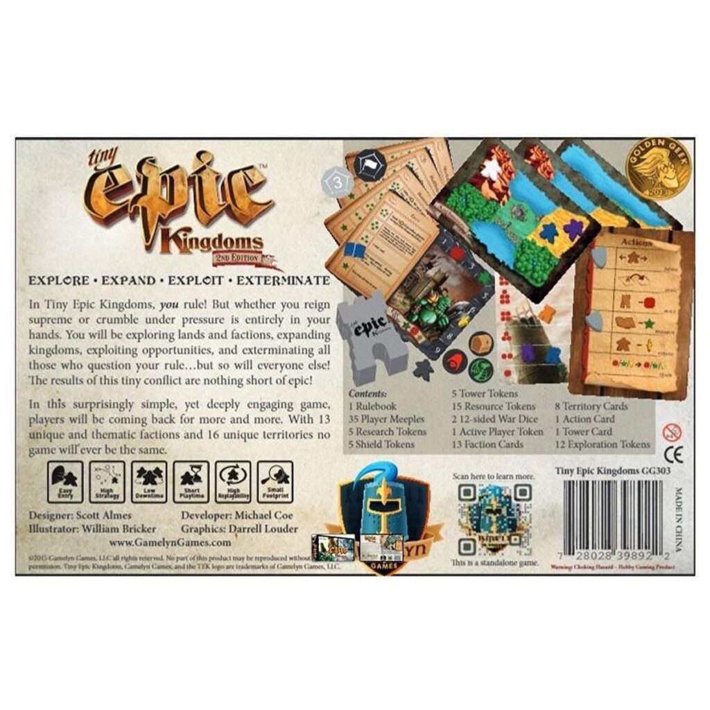 Tiny Epic Kingdoms - Mind Games