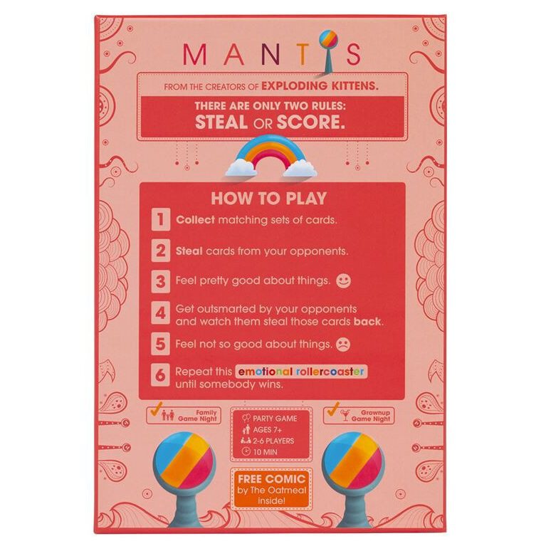 Mantis (by Exploding Kittens) - Mind Games