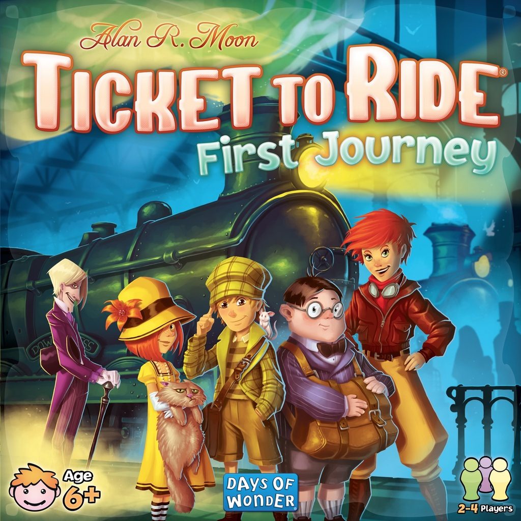 Ticket to Ride - First Journey - Mind Games Ticket to Ride - First Journey - Mind Games