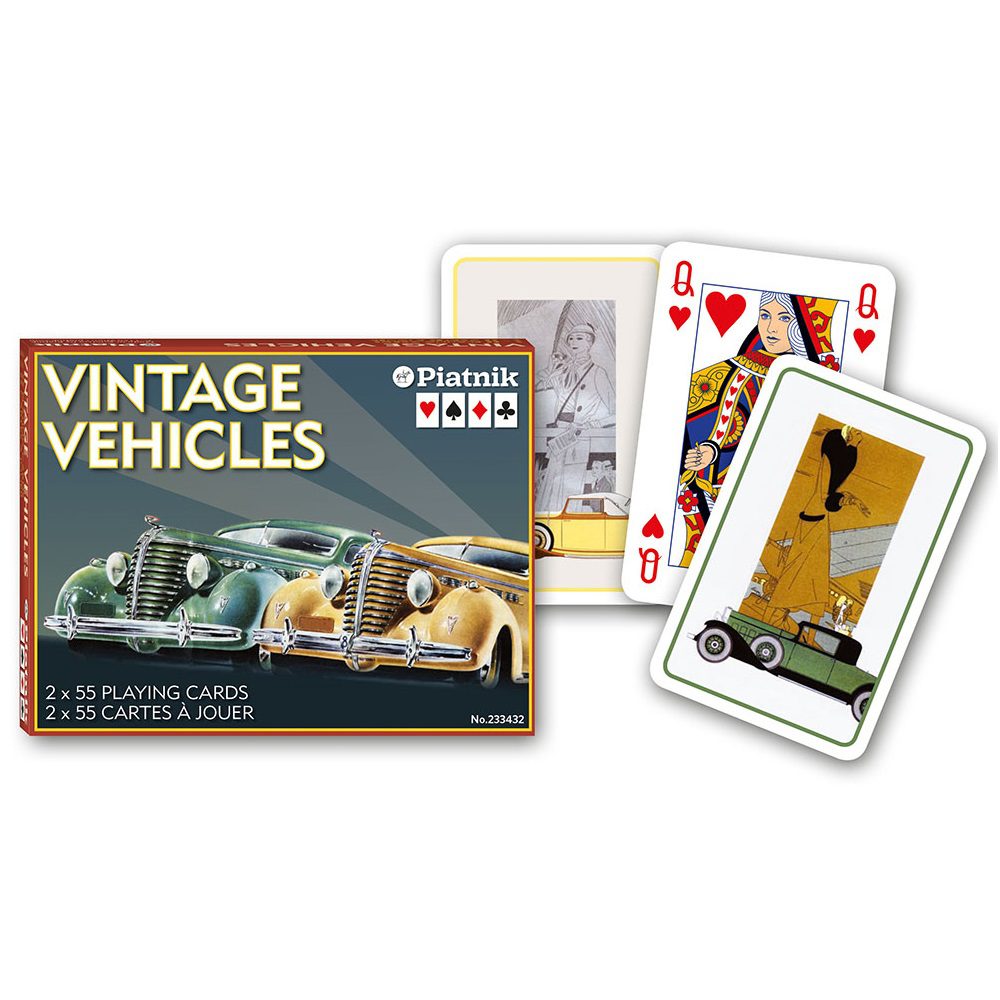 Playing Cards - Double - Vintage Cars - Mind Games