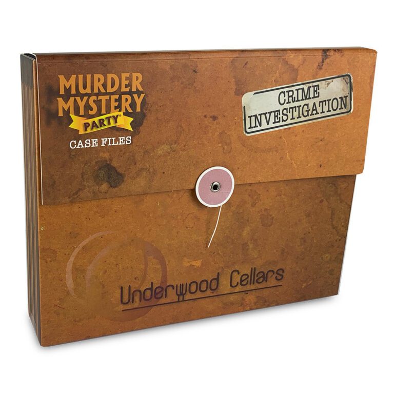 Murder Mystery Case Files - Unsolved Crimes: Underwood Cellars - Mind Games