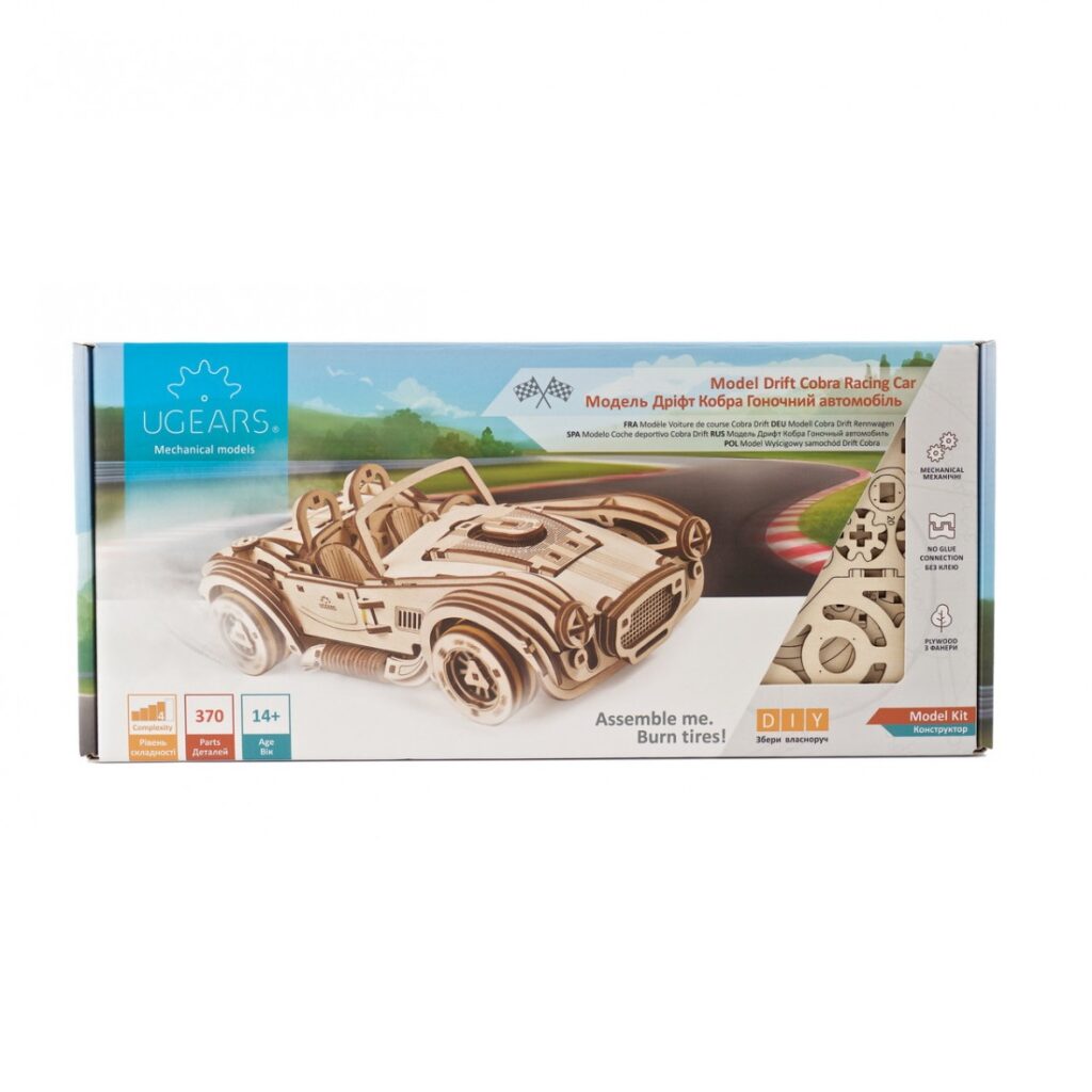 UGears - Drift Cobra Racing Car - Mind Games