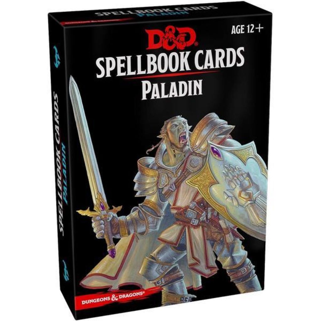 D&D - Spellbook Cards - Paladin - Mind Games