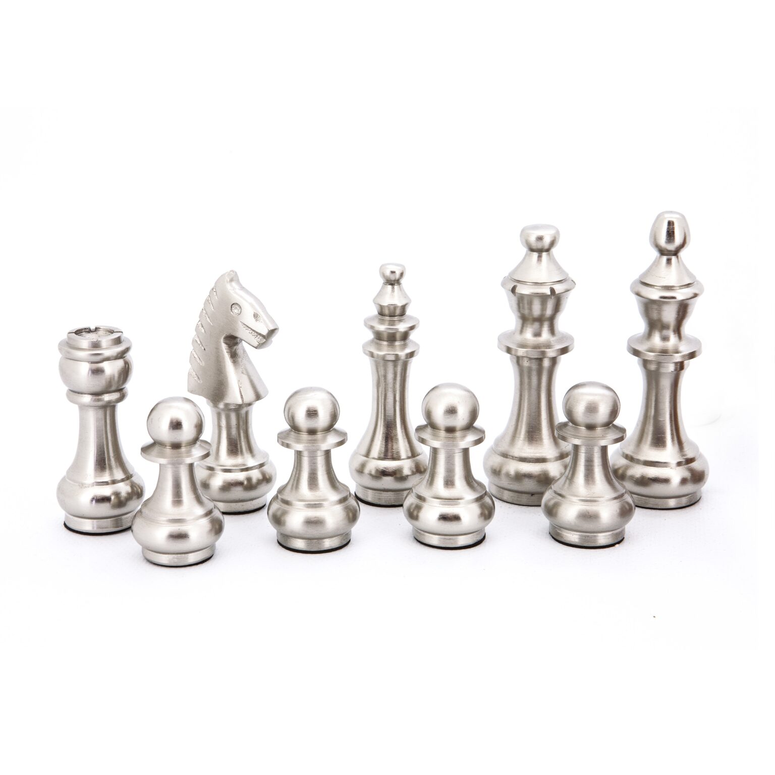 Chess Men - Copper & Silver - 100mm - Mind Games
