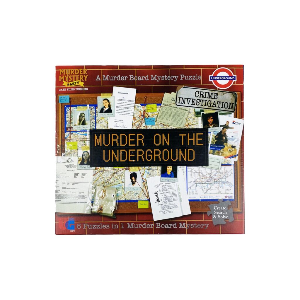 Murder Mystery Puzzle: Murder on the Underground - Mind Games