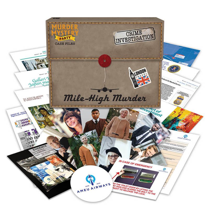 Murder Mystery Case Files - Unsolved Crimes: Mile High Murder - Mind Games