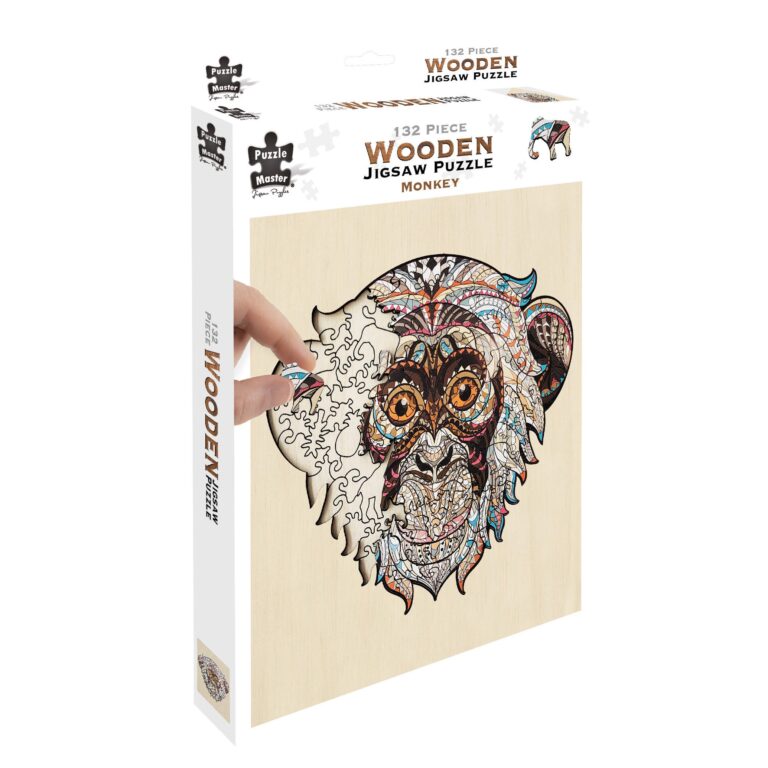 Monkey - Wooden Jigsaw - 132pc - Mind Games