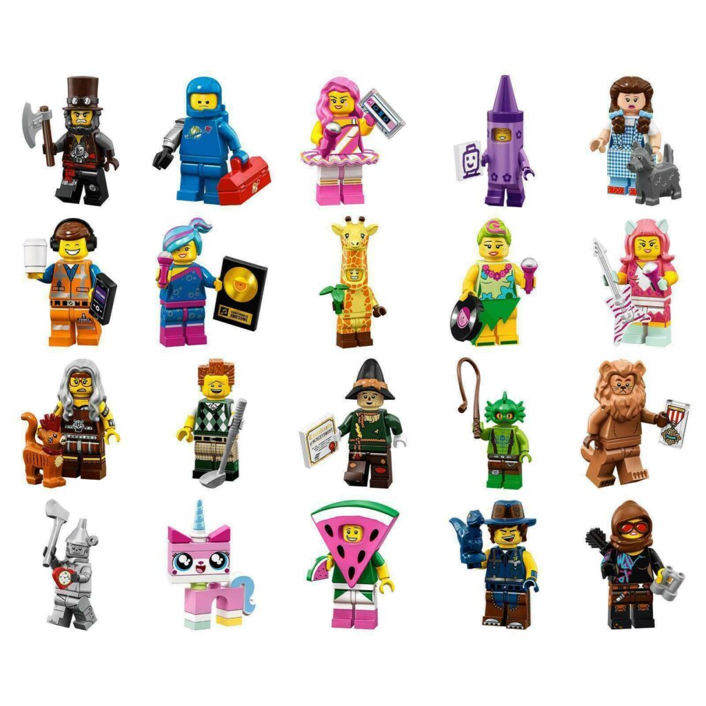 Minifigures - Lego Movie 2 (Complete Set of 20) - Mind Games