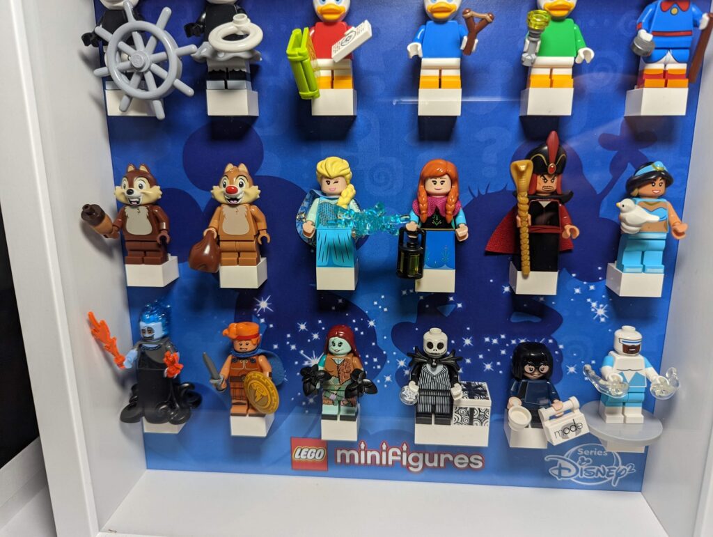 Minifigure Frame - Disney Series 2 (Complete with Figures) - Mind Games
