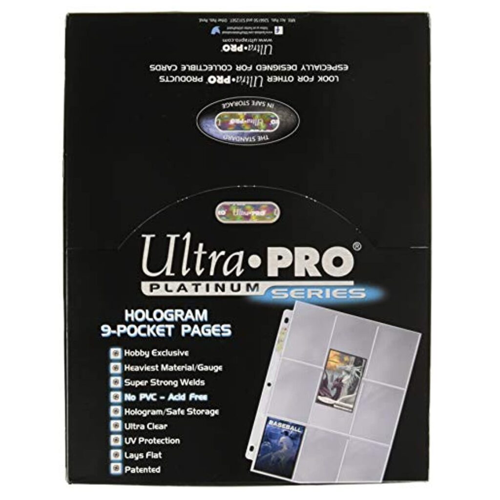 UltraPro - Nine (9) Pocket Pages - Sheets (Full Box) - Mind Games