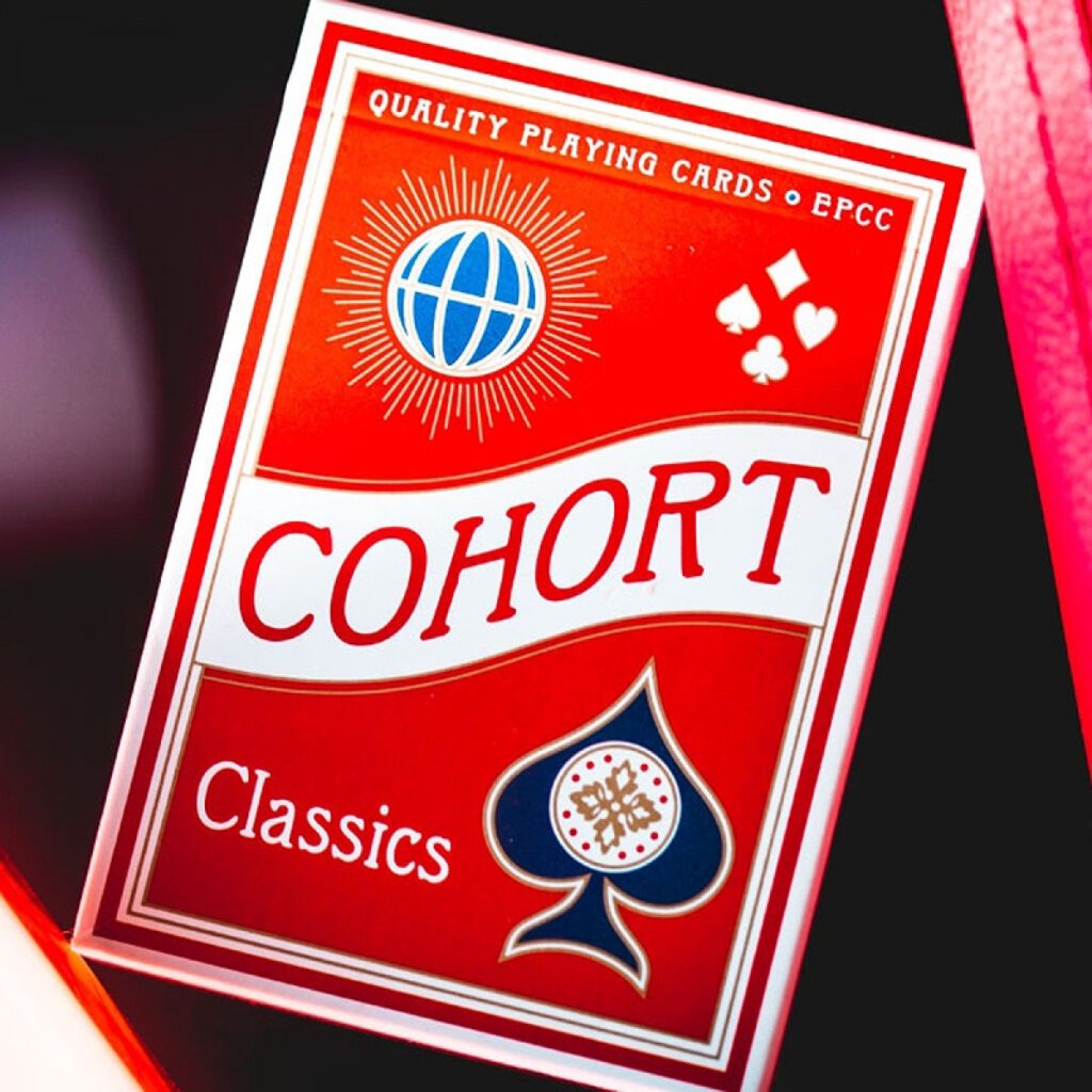 Cohort Playing Cards - Red (Trick Deck) - Mind Games