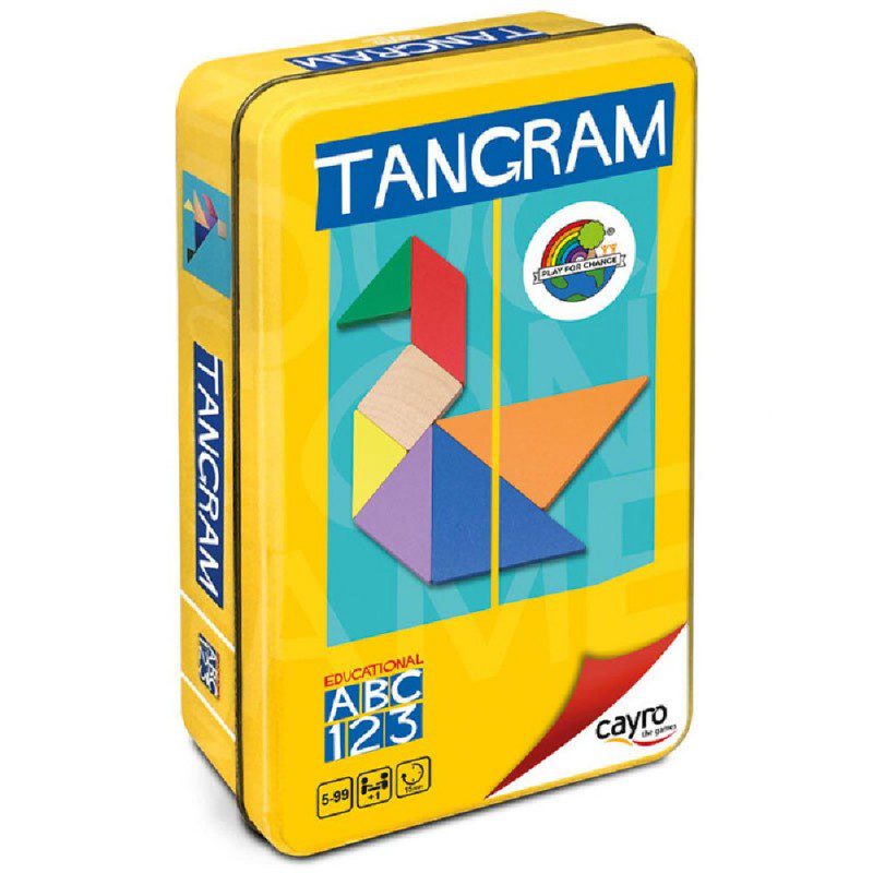 Tangram In Metal Box - Mind Games