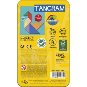 Tangram In Metal Box - Mind Games