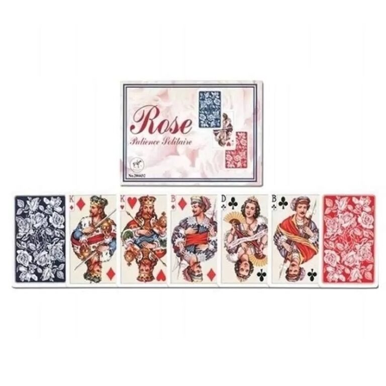 Playing Cards - Patience Double - Rose - Mind Games