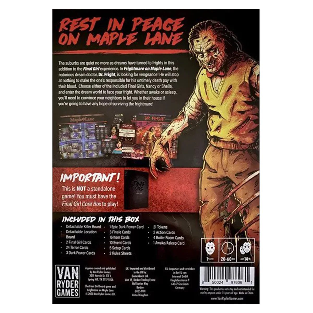 Final Girl - Frightmare on Maple Lane Pack - Mind Games