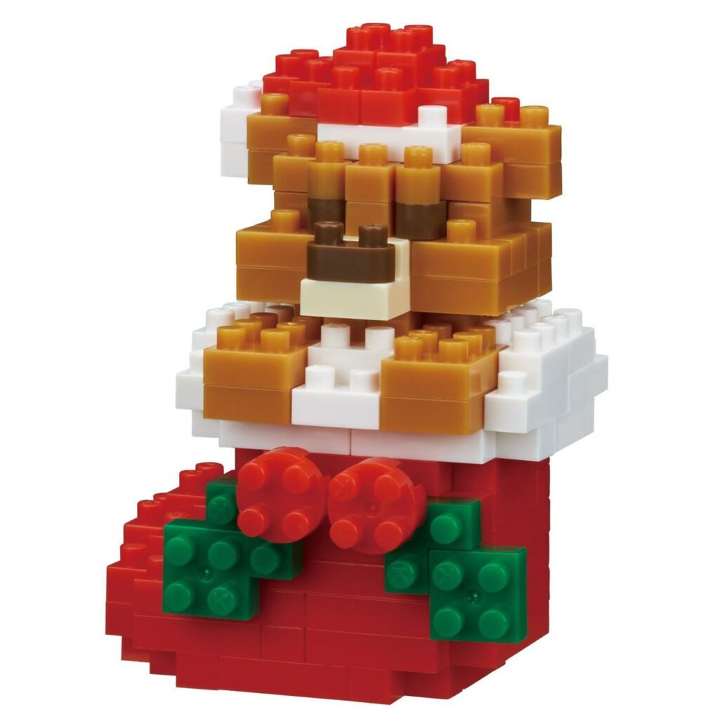 Nanoblock Teddy Bear With Christmas Stocking - Mind Games