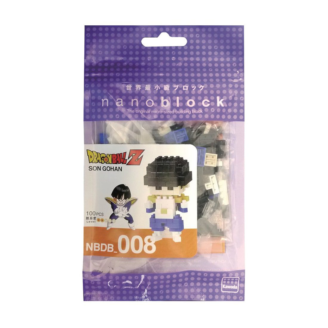 Nanoblock Dragon Ball Son Gohan - Mind Games