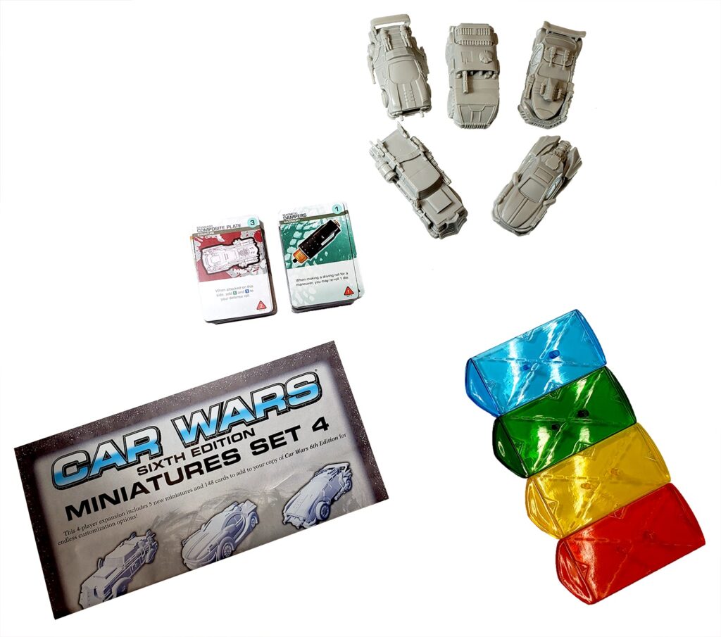 Car Wars 6th Edition Miniatures Set 4 - Mind Games