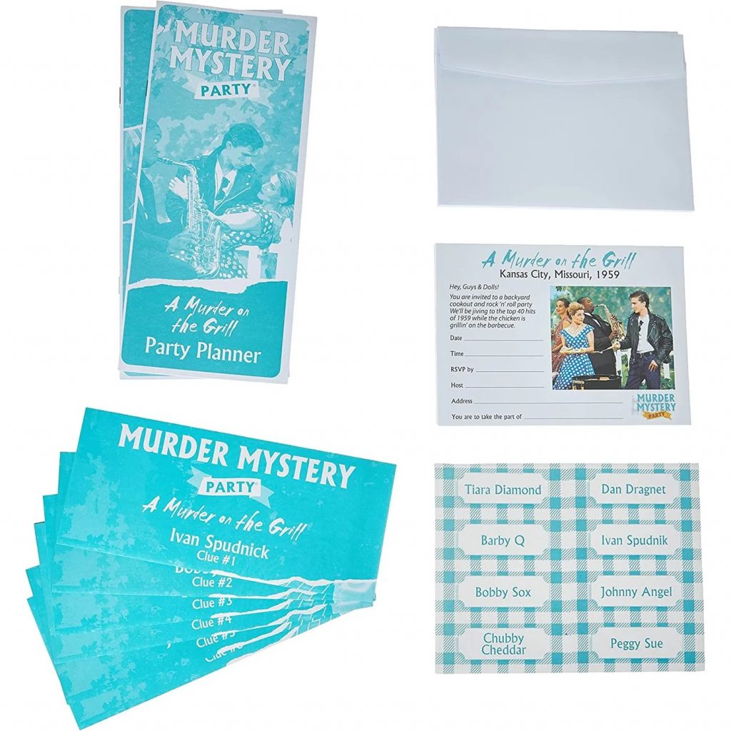 Murder Mystery Party Murder On The Grill - Mind Games