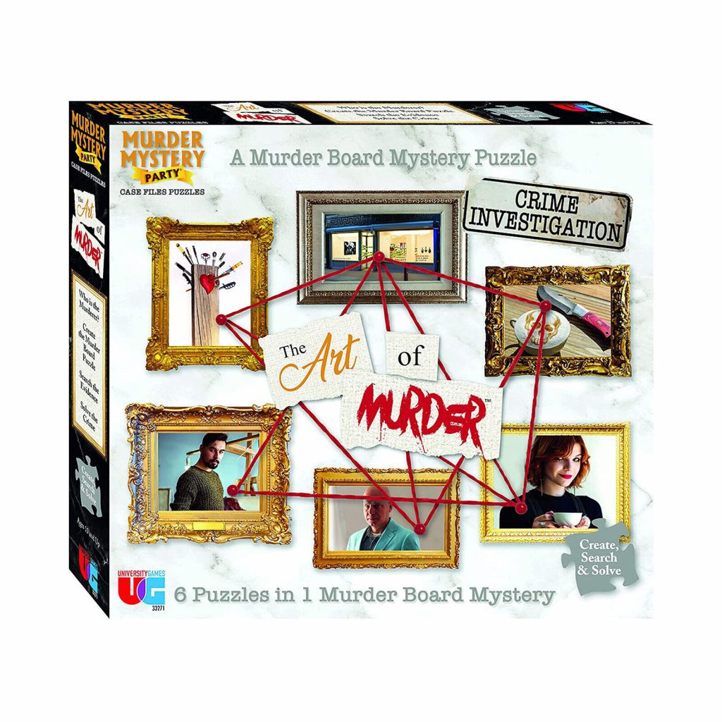 Murder Mystery Puzzle The Art Of Murder - Mind Games