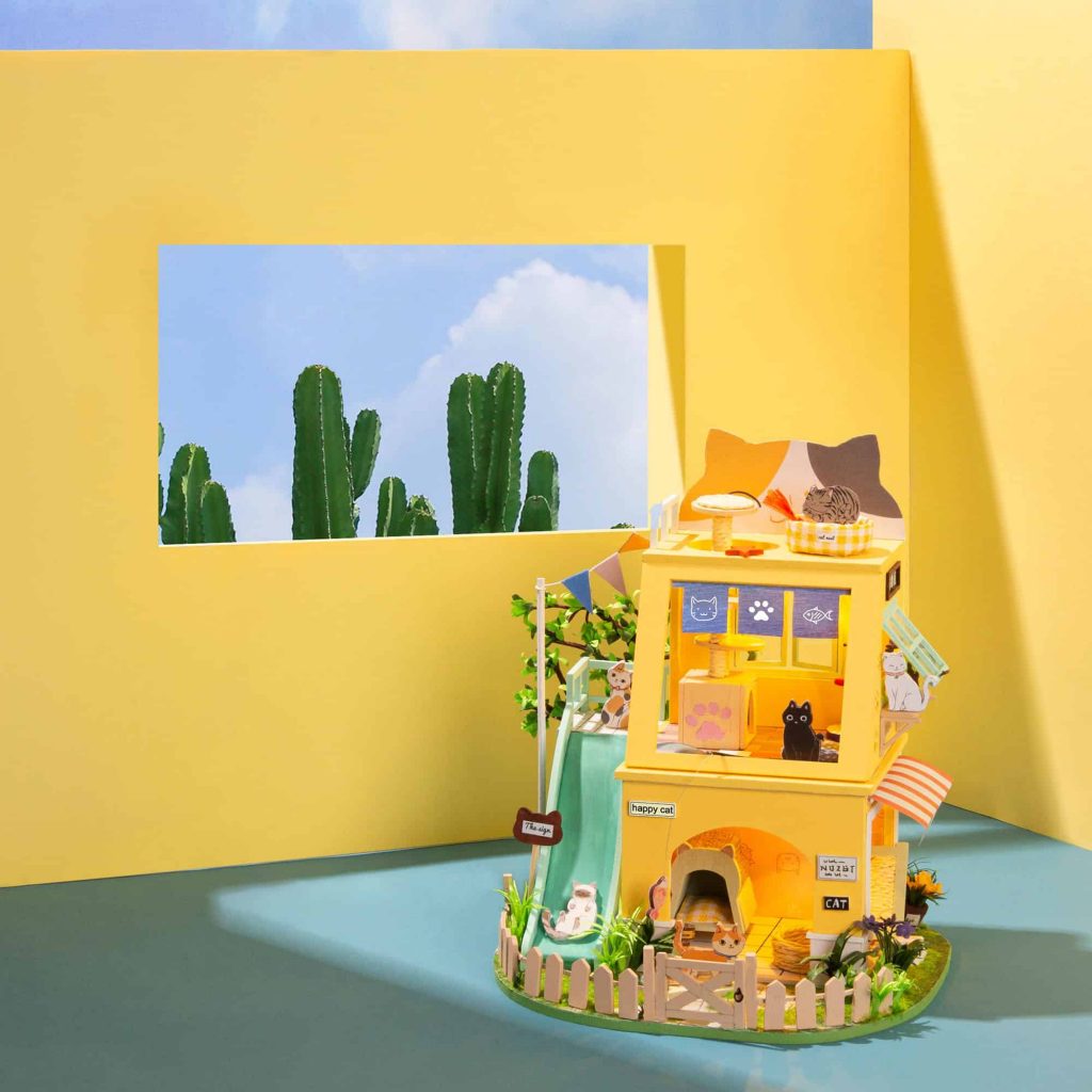 DIY Mini House Cat House - Mind Games