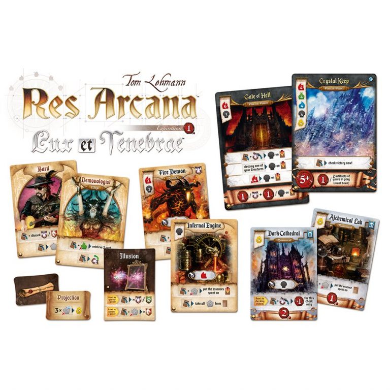 Res Arcana - Lux et Tenebrae Expansion - Mind Games