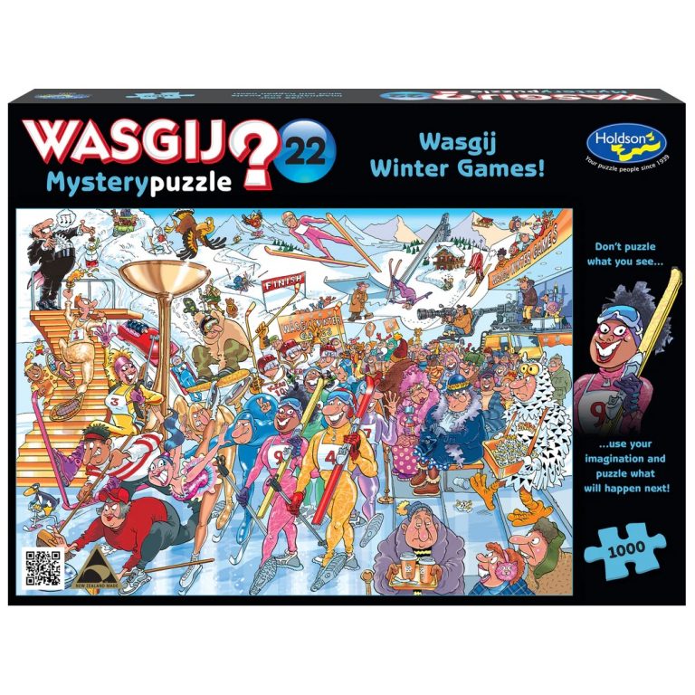 Wasgij - Mystery 22 - Winter Games - 1000pc - Mind Games