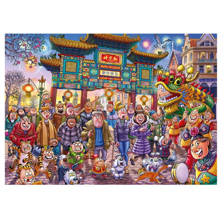 Wasgij - Original 39 - Chinese New Year - Mind Games