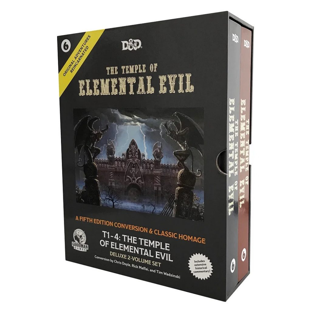 Original Adventures Reincarnated RPG #6 - The Temple of Elemental Evil ...