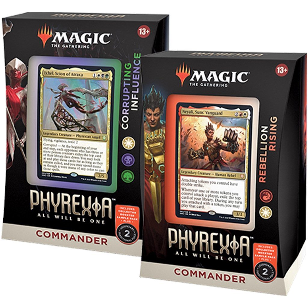 MTG - The Phyrexia: All Will Be One - Commander Deck (Set of 2) - Mind ... MTG - The Phyrexia: All Will Be One - Commander Deck (Set of 2) - Mind ...