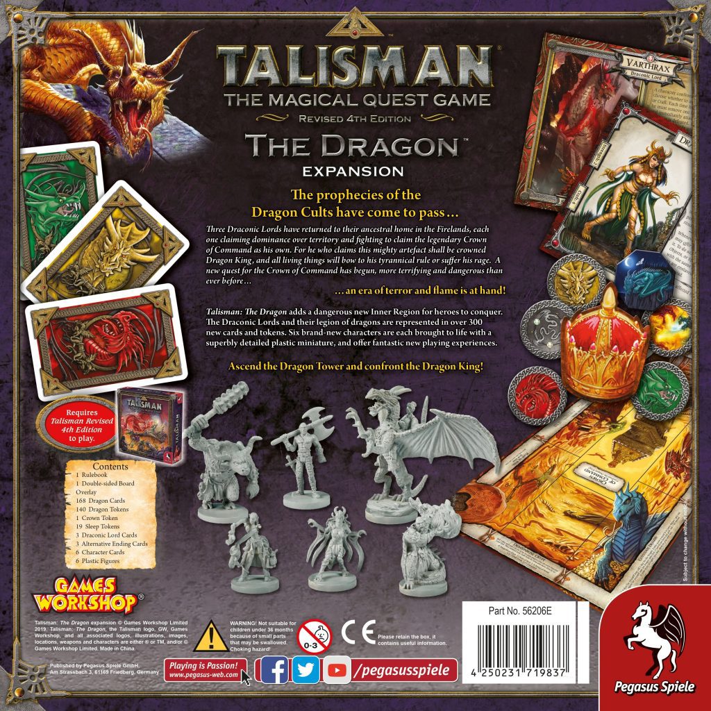 Talisman - Dragon Expansion - Mind Games