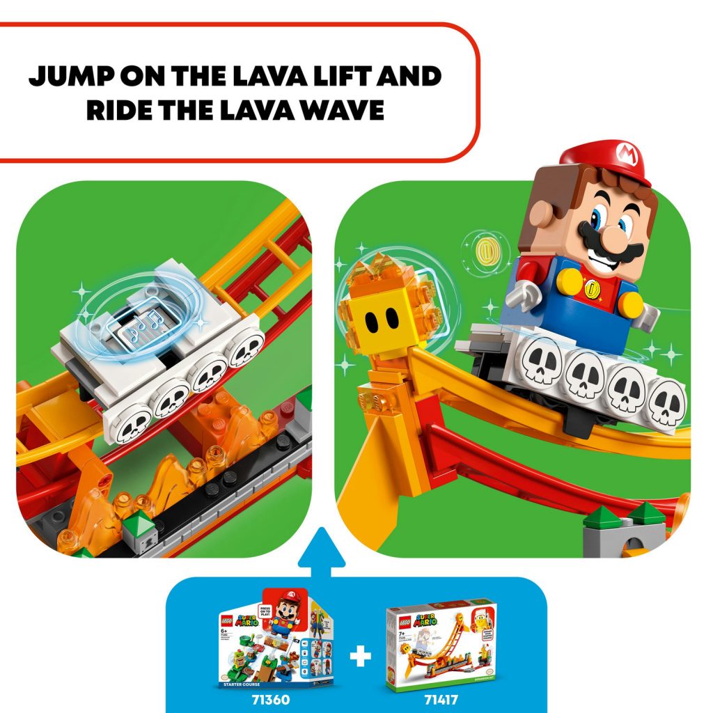 Super Mario - Lava Wave Ride Expansion Set - Mind Games
