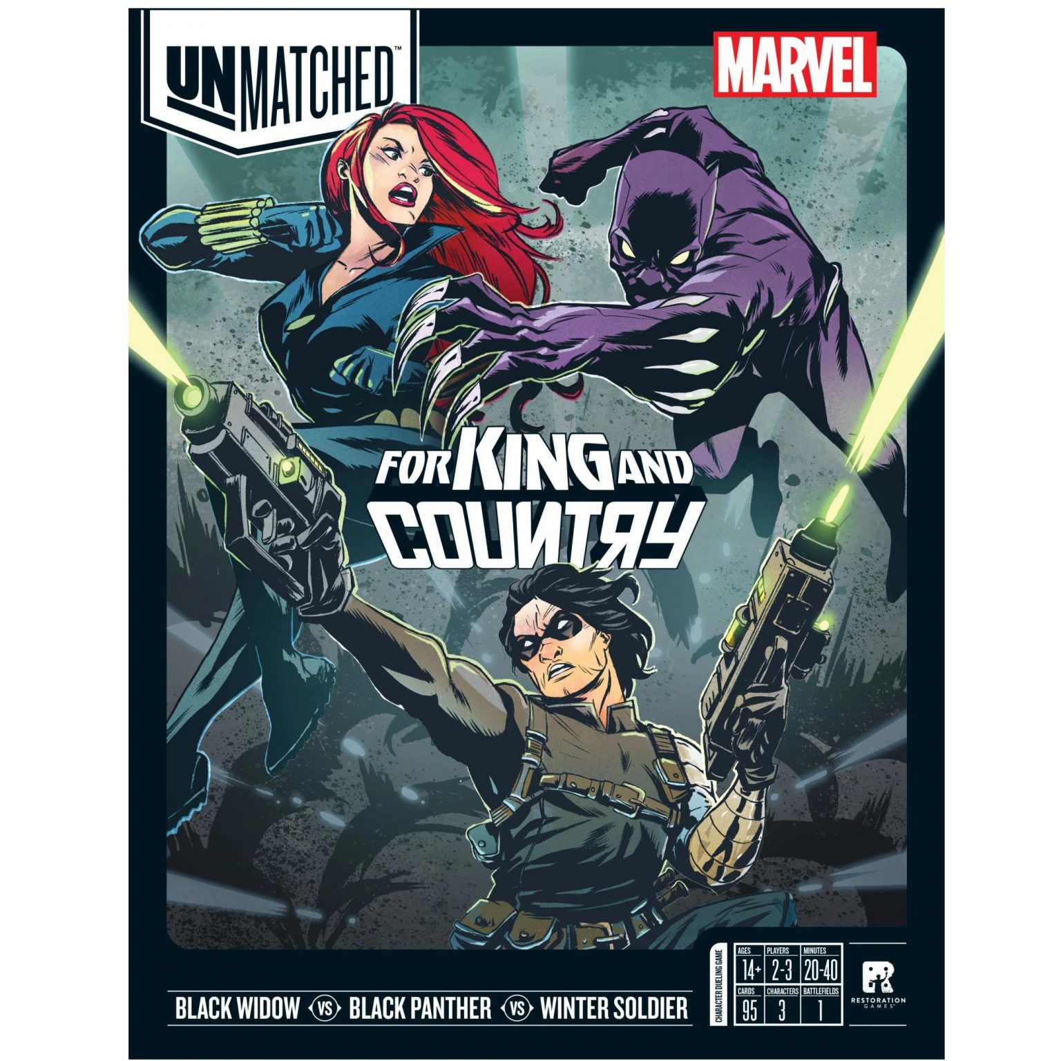 Unmatched - Marvel For King & Country - Mind Games