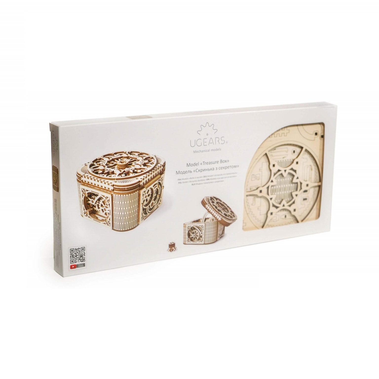 UGears - Treasure Box - Mind Games