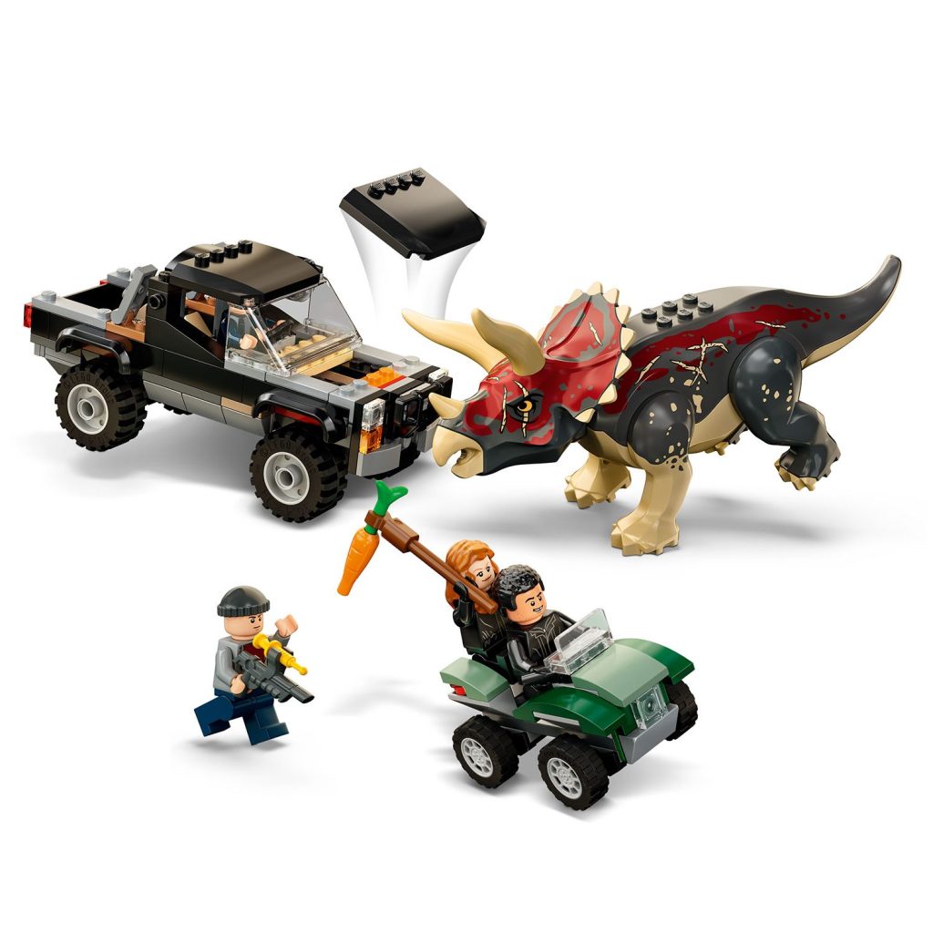 Jurassic World - Triceratops Pickup Truck Ambush - Mind Games