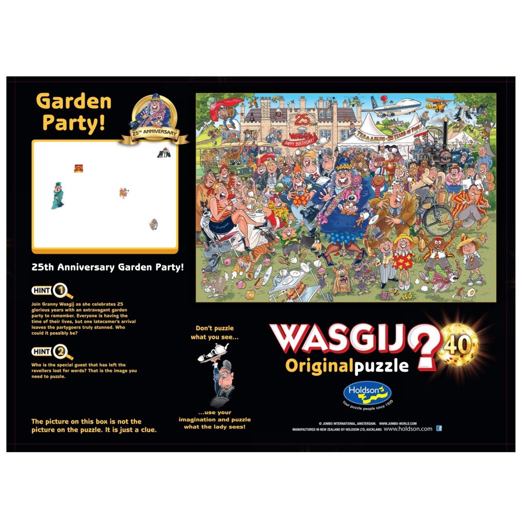 Wasgij - Original 40 - Garden Party! - 1000pc - Mind Games