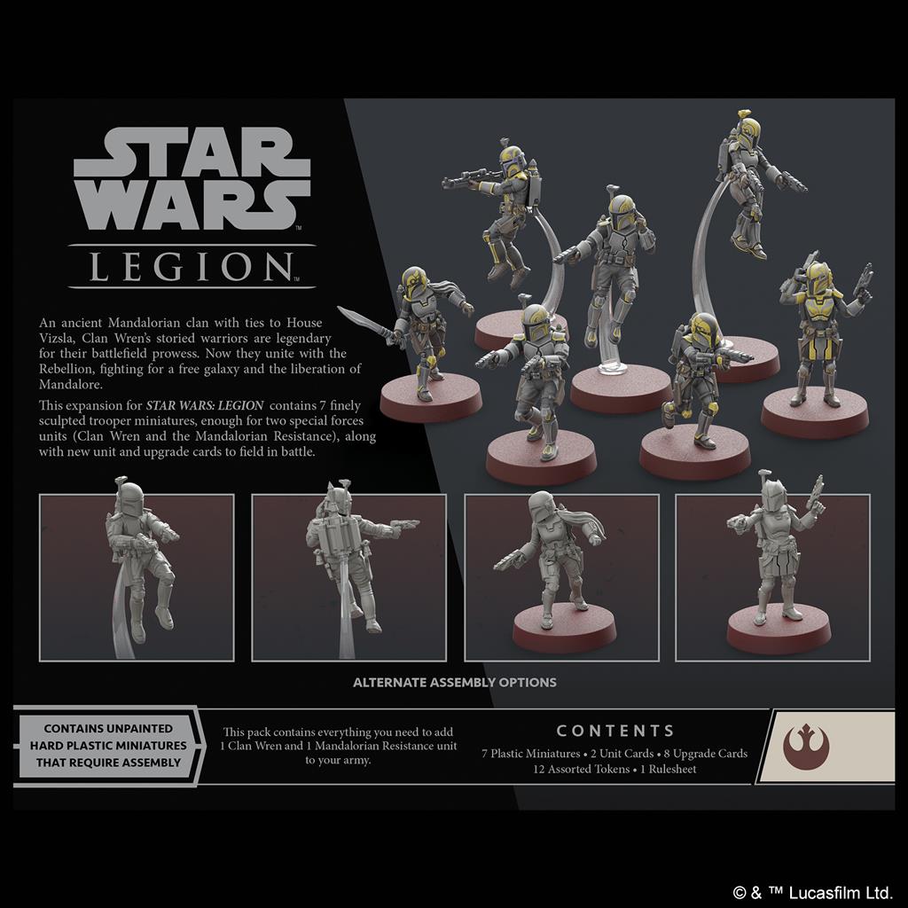 Star Wars Legion - Clan Wren Unit Expansion - Mind Games